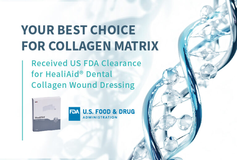 MBI Received US FDA Clearance for HealiAid® Dental Collagen Wound ...