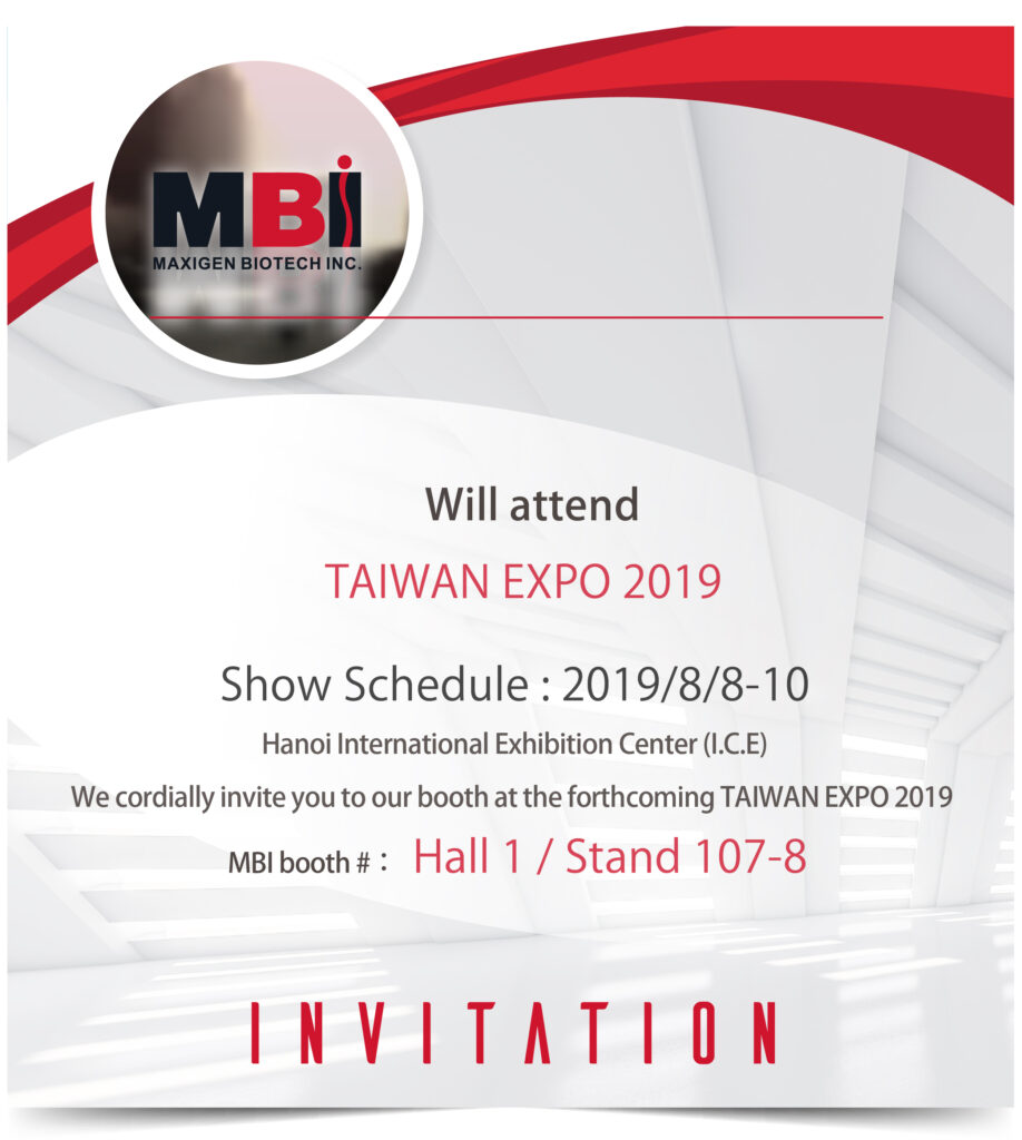 MBI attends TAIWAN EXPO 2019 in Vietnam - MBI | Medical Device ...